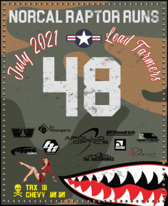 Bootleggers 2020 Replacement Mini Decal Set – NorCal & SoCal Raptor Runs