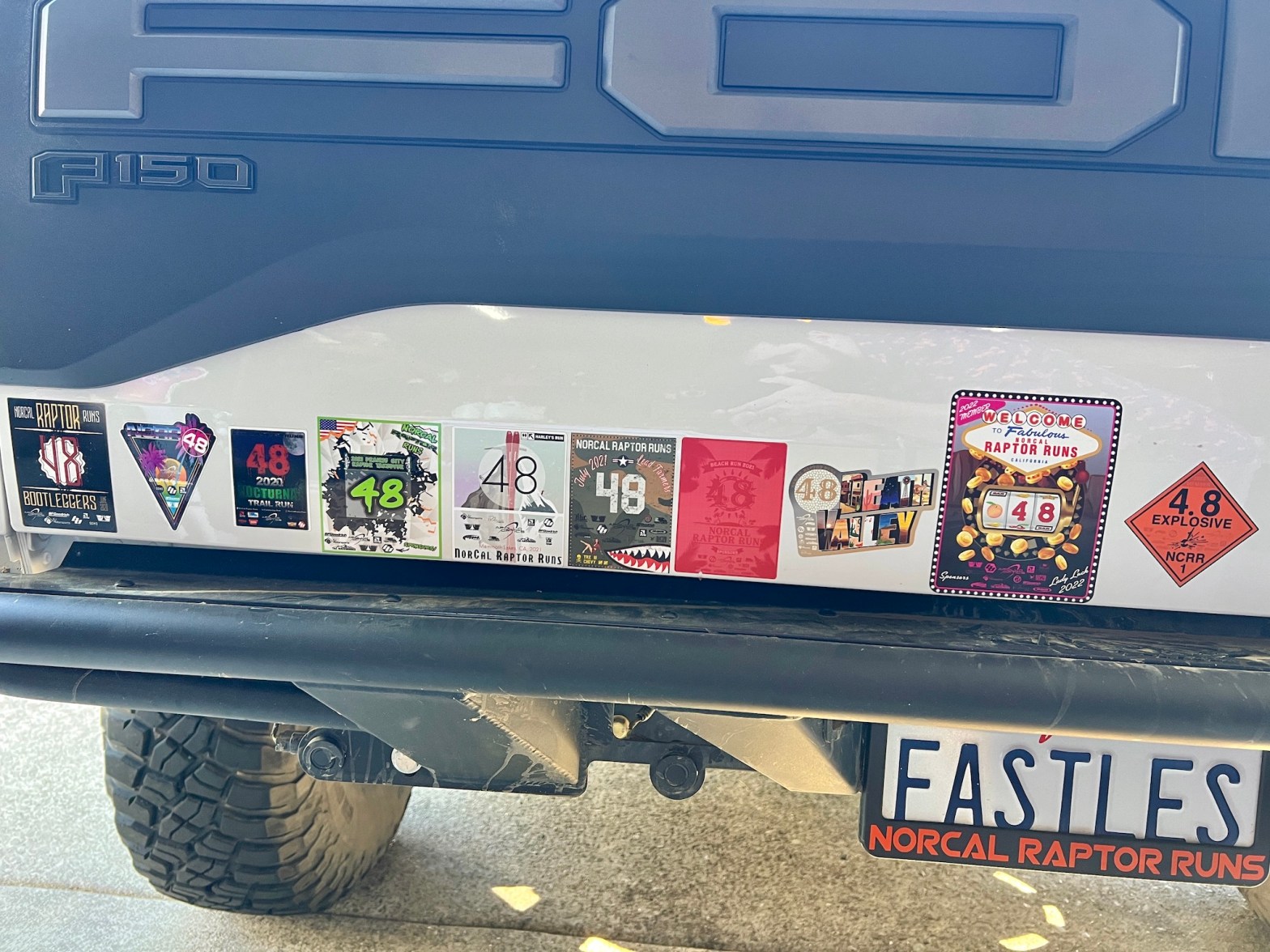 Explosive 2022 Replacement Mini Decal Set – NorCal & SoCal Raptor Runs