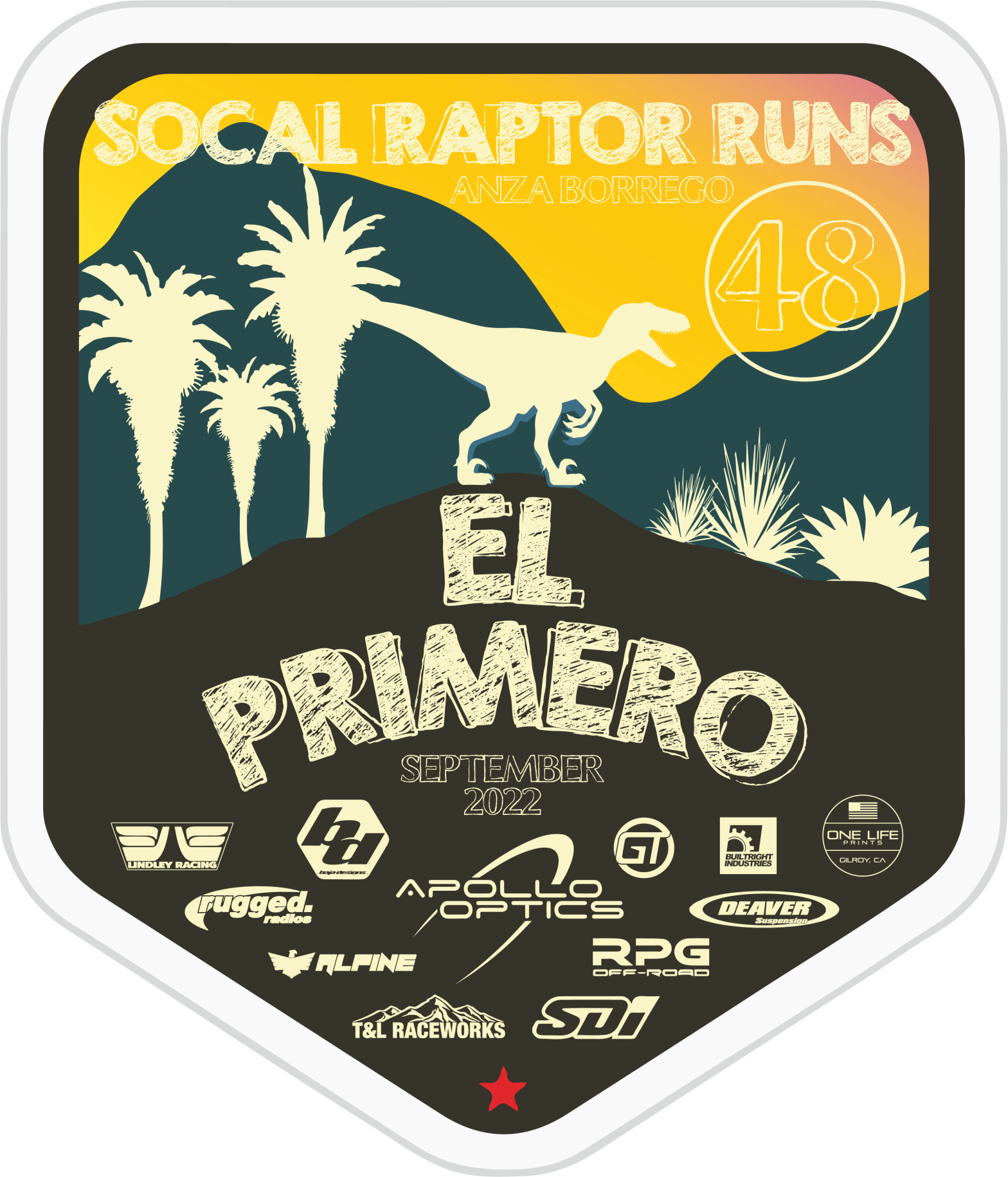 El Primero 2022, SCRR Replacement Mini Decal Set – NorCal & SoCal ...